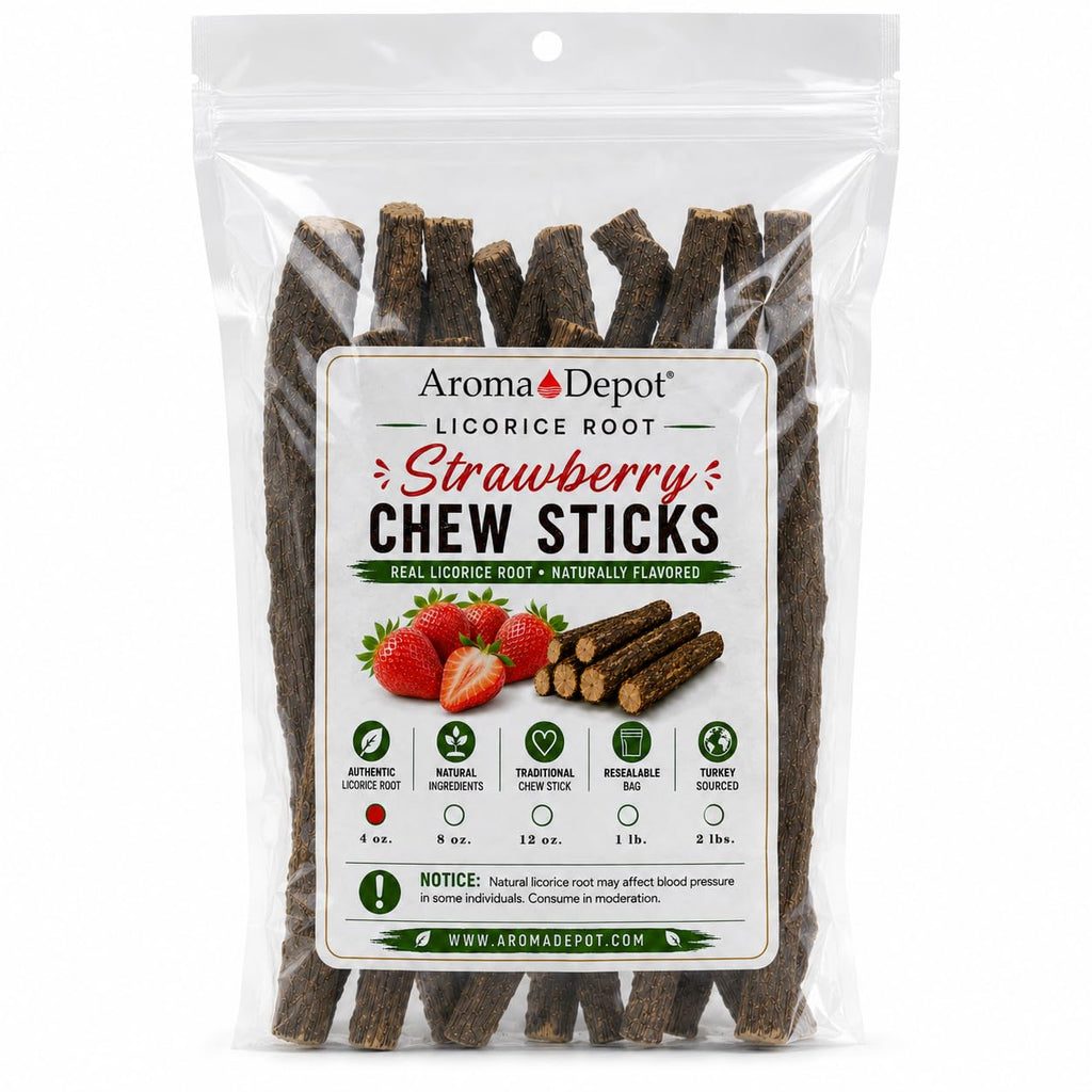 Aroma Depot licorice root chew sticks