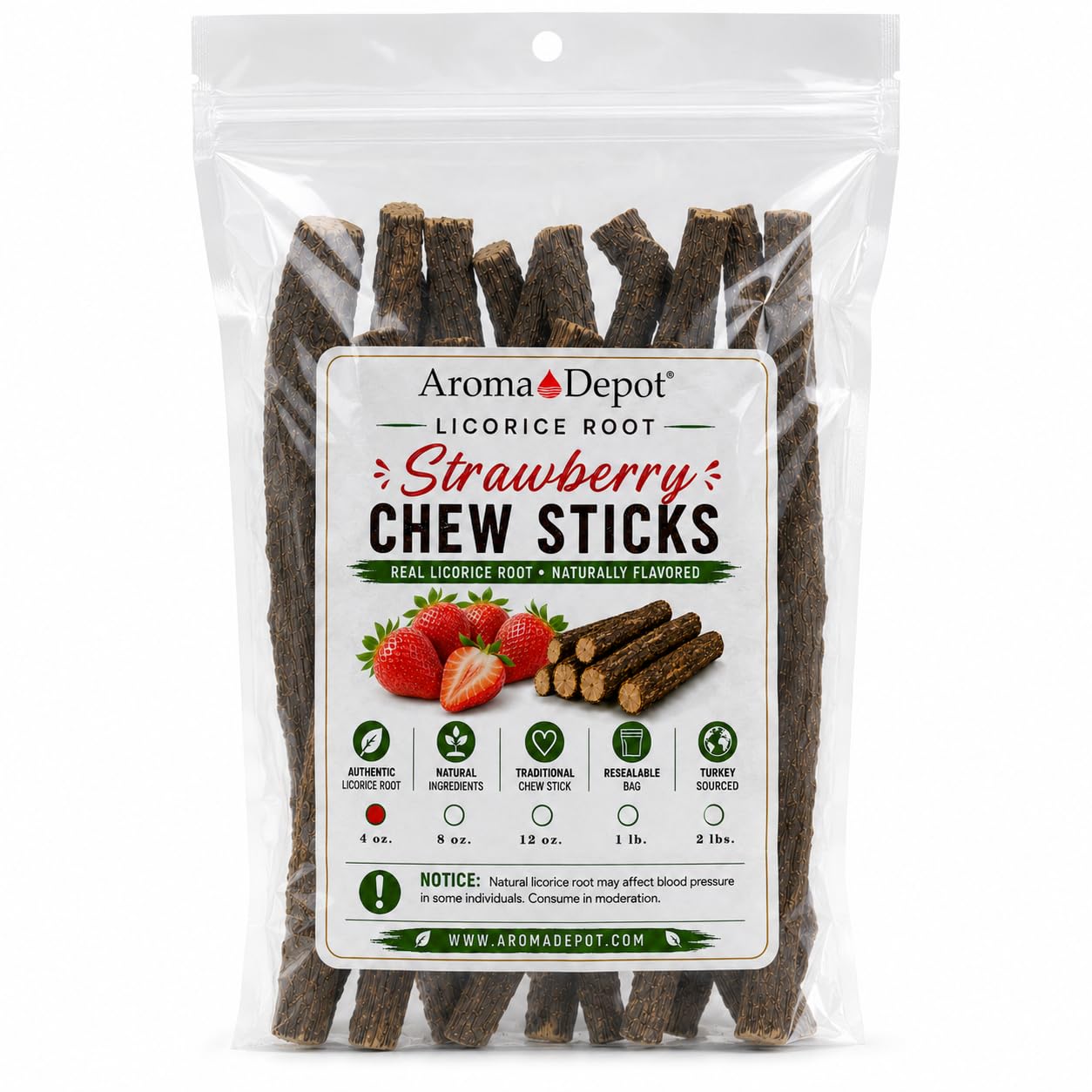 Aroma Depot licorice root chew sticks