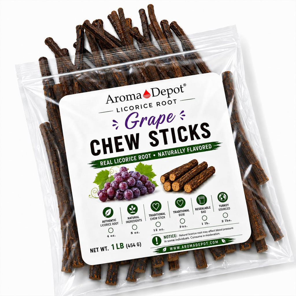 Aroma Depot licorice root chew sticks