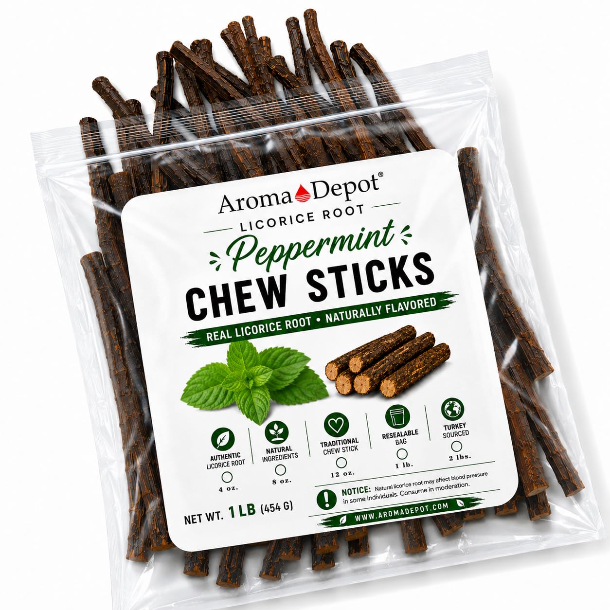 Aroma Depot licorice root chew sticks