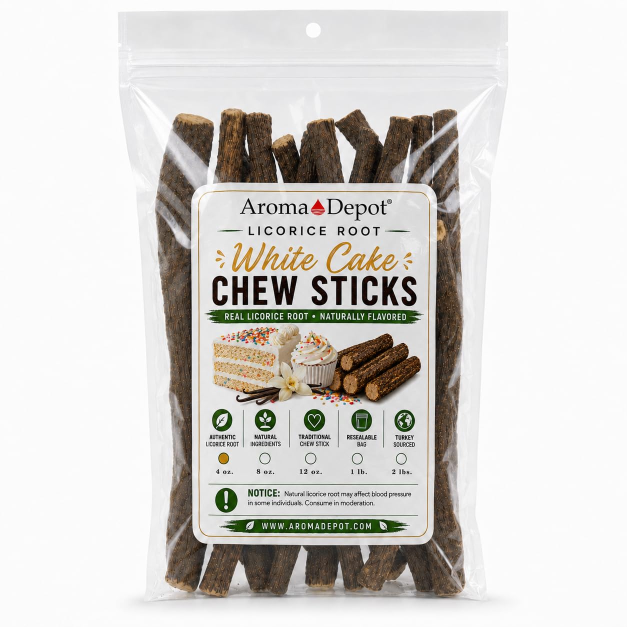 Aroma Depot licorice root chew sticks