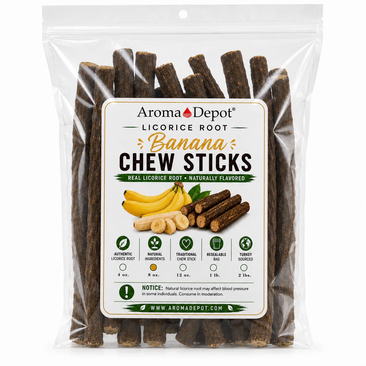 Aroma Depot licorice root chew sticks