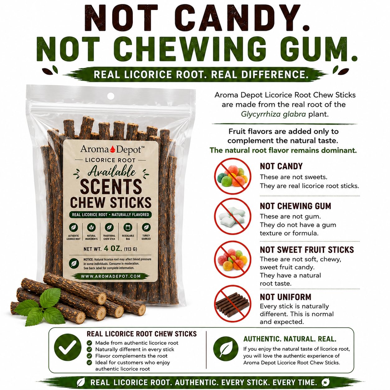 Aroma Depot licorice root herbal supplement