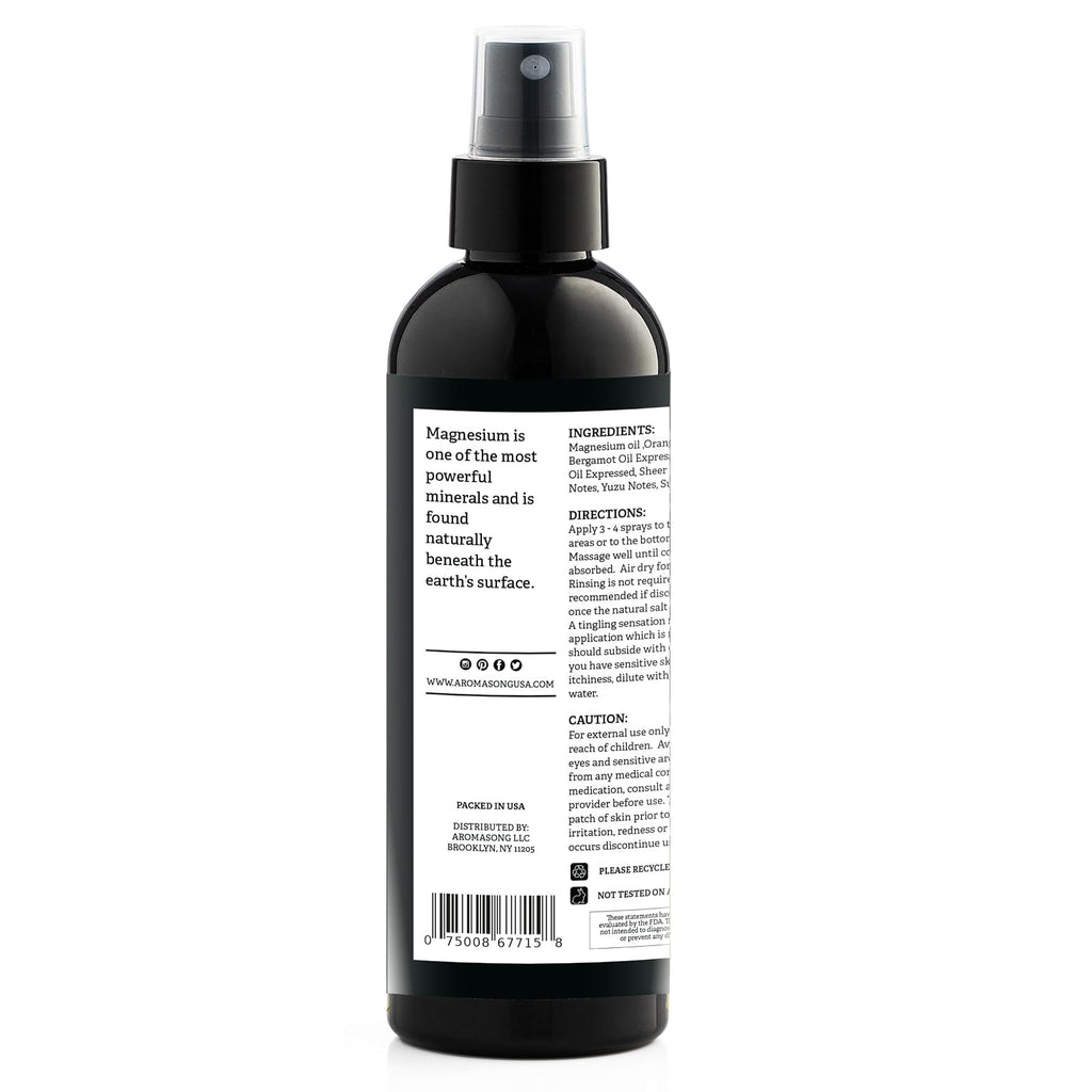 Aromasong grapefruit magnesium spray benefits