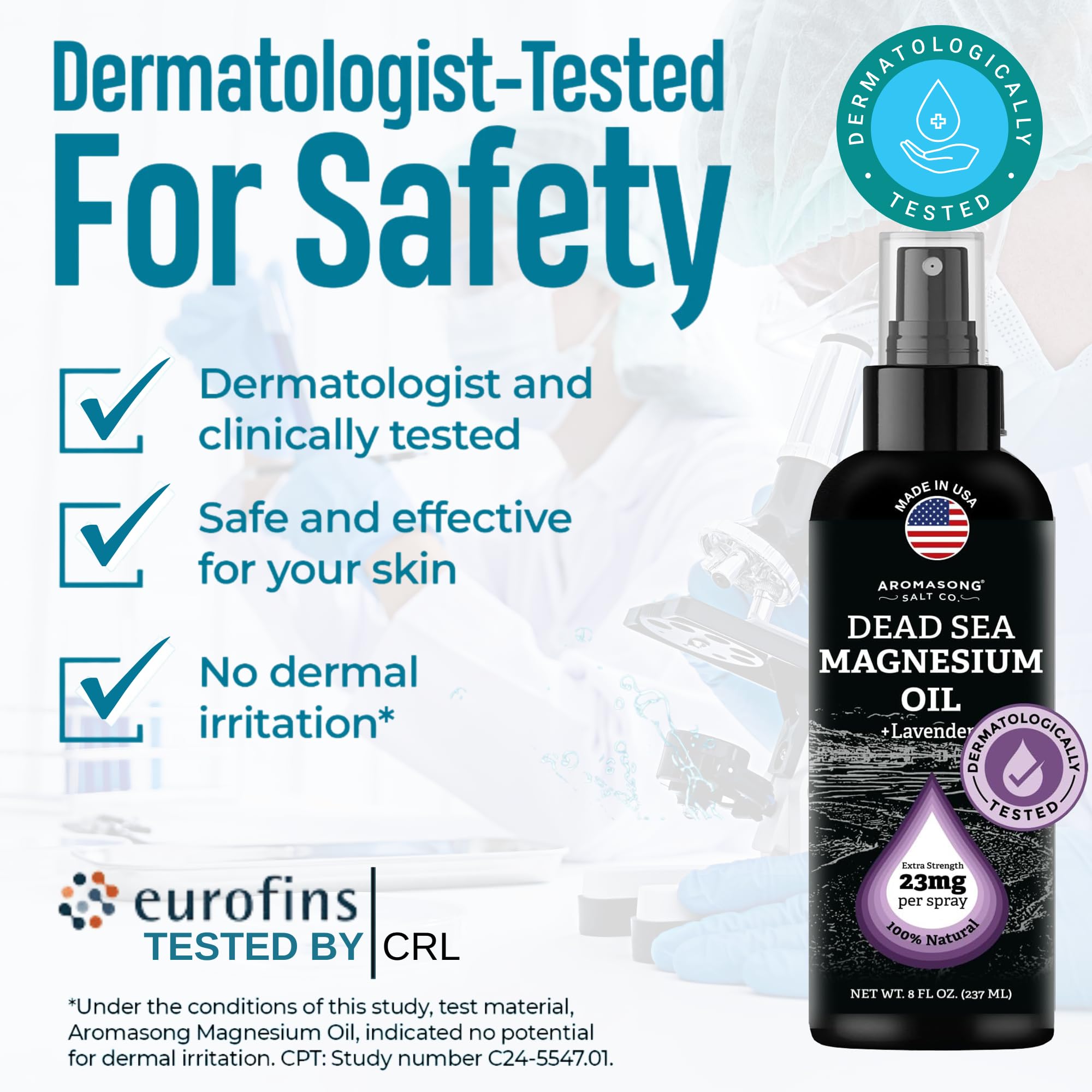 Aromasong magnesium for better sleep