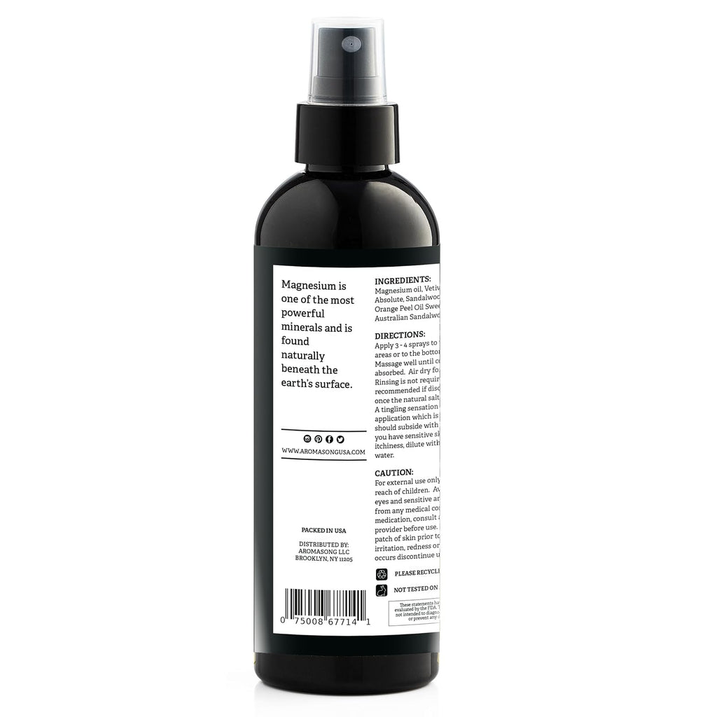 Aromasong magnesium spray for daily wellness