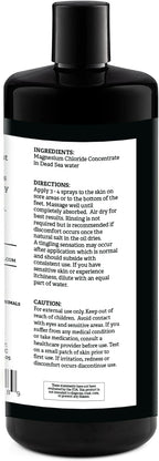 Aromasong magnesium spray for skin hydration