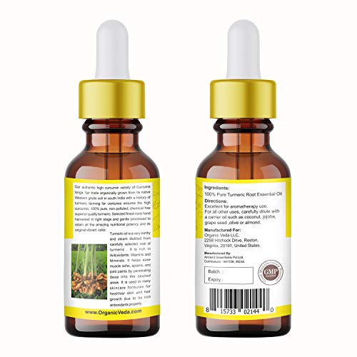 aromatherapy benefits of turmeric oil