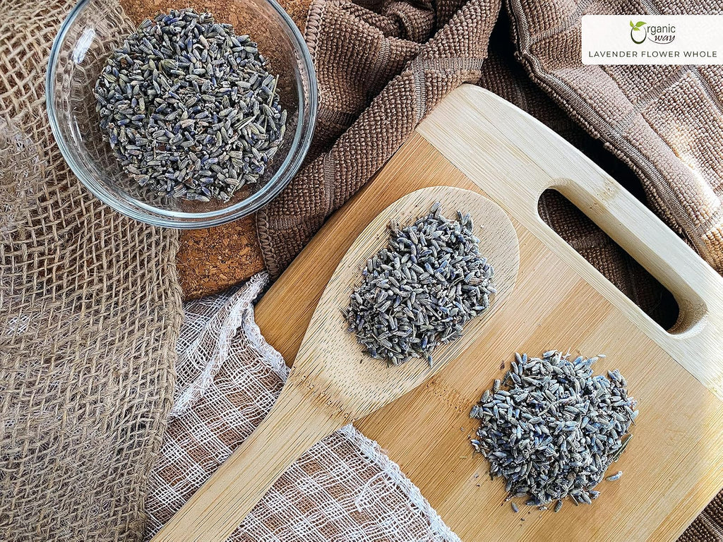 Aromatherapy dried lavender flowers