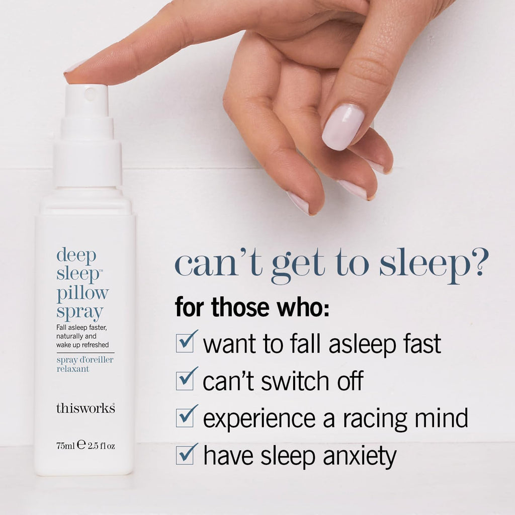 Aromatherapy mist for restful sleep