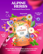 aromatic alpine herbs tea experience