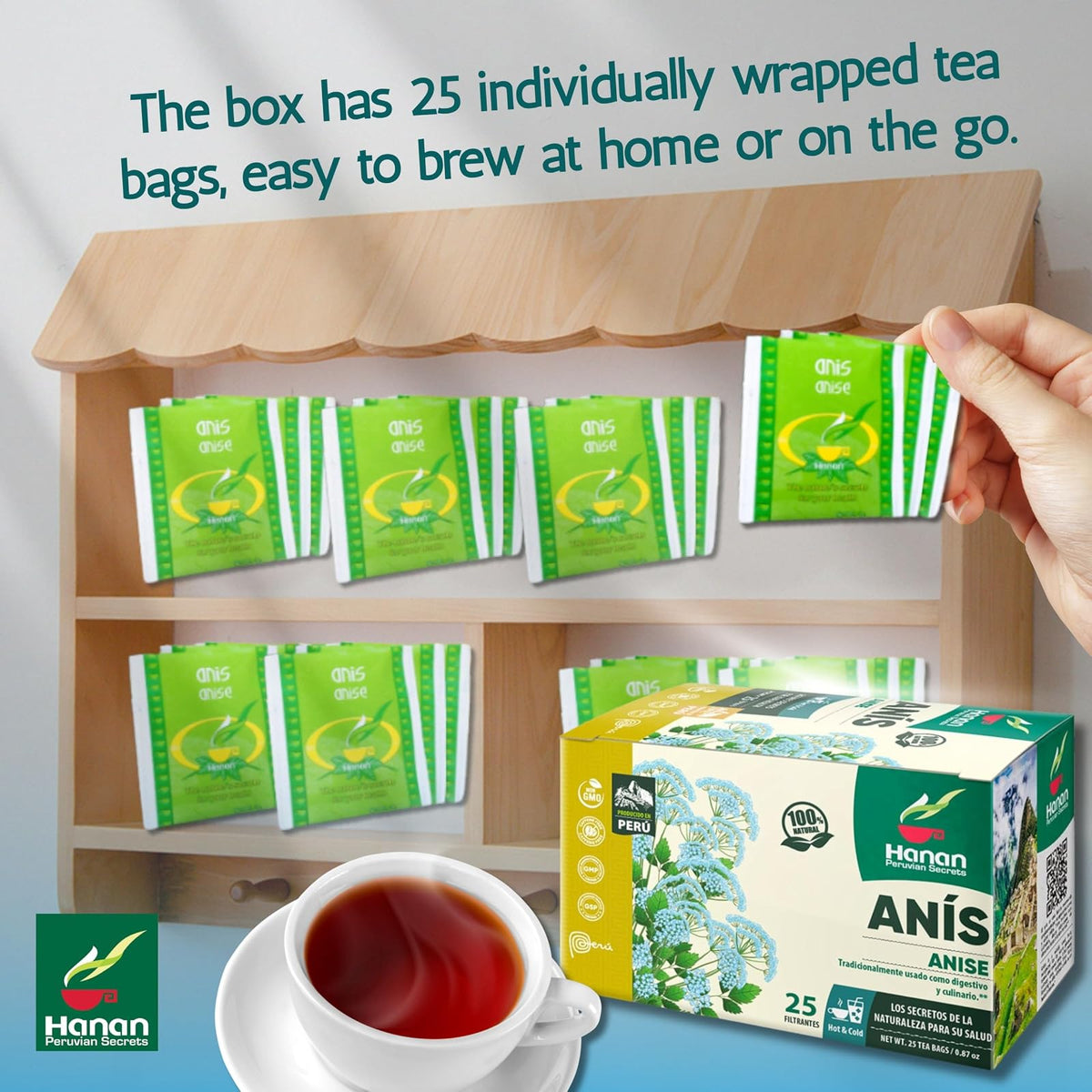 aromatic anise tea for relaxation