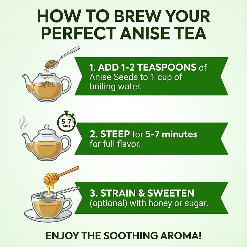 aromatic anise tea for wellness
