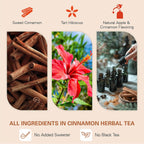 aromatic apple cinnamon tea bags