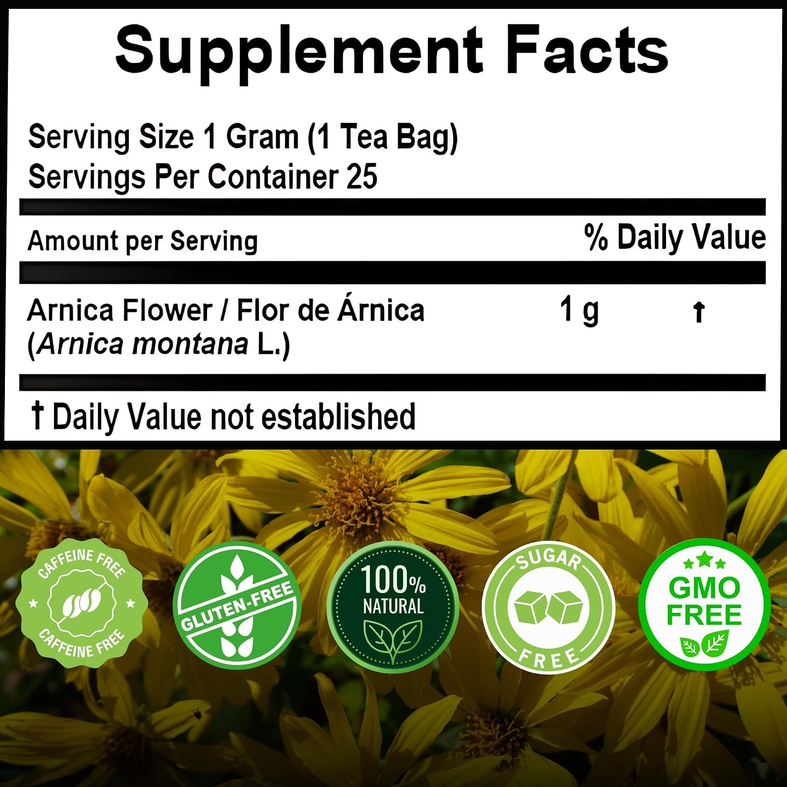 aromatic arnica tea for digestion
