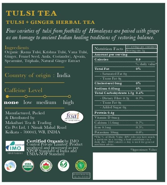 aromatic basil tea for soothing moments