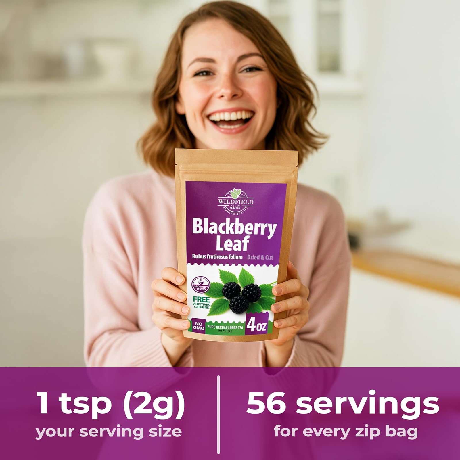 aromatic blackberry leaf tea experience