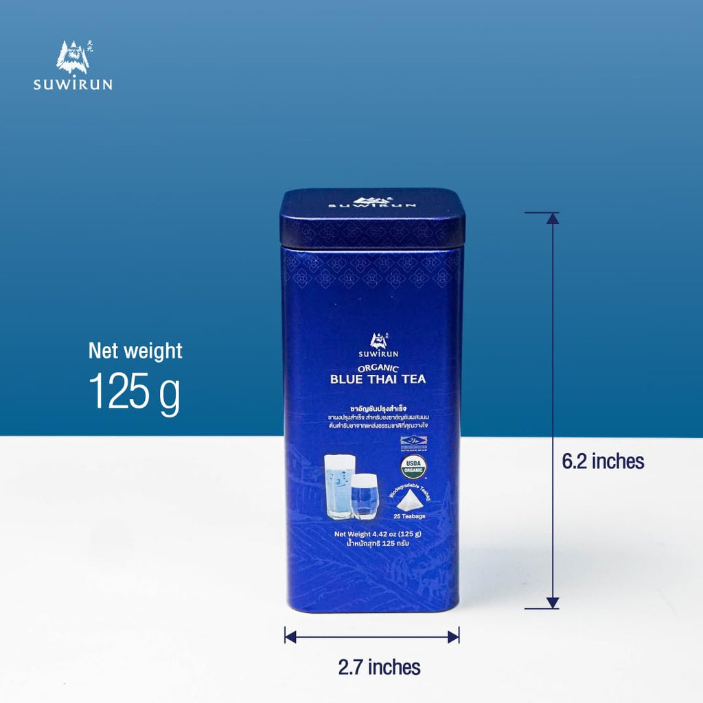 aromatic blue Thai tea for tea lovers