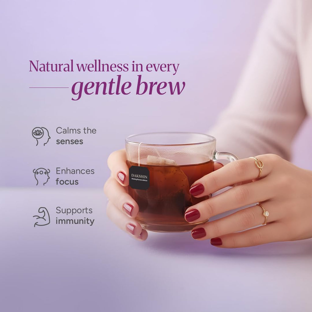 aromatic blueberry lavender tea