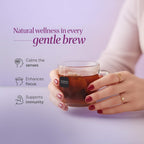 aromatic blueberry lavender tea
