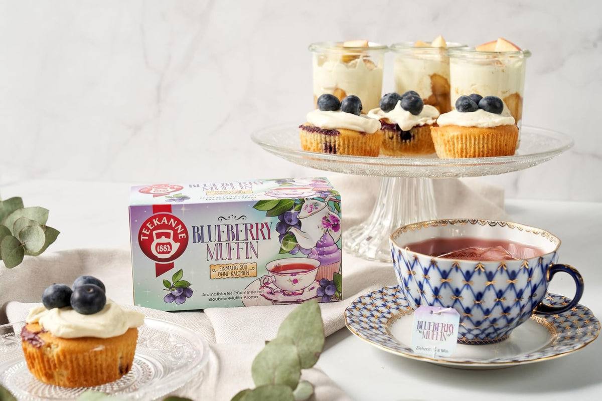 aromatic blueberry muffin tea bags