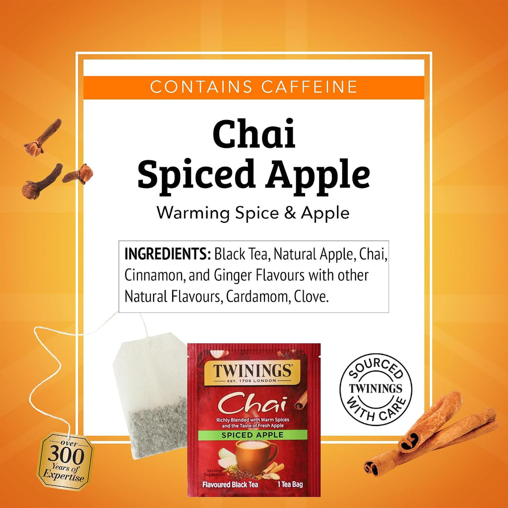 aromatic chai blend with apple notes