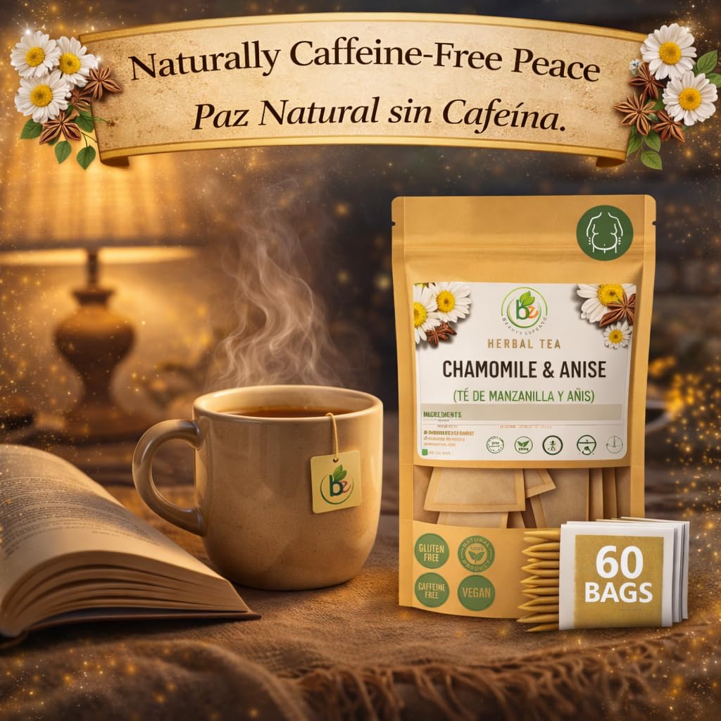 aromatic chamomile and anise infusion