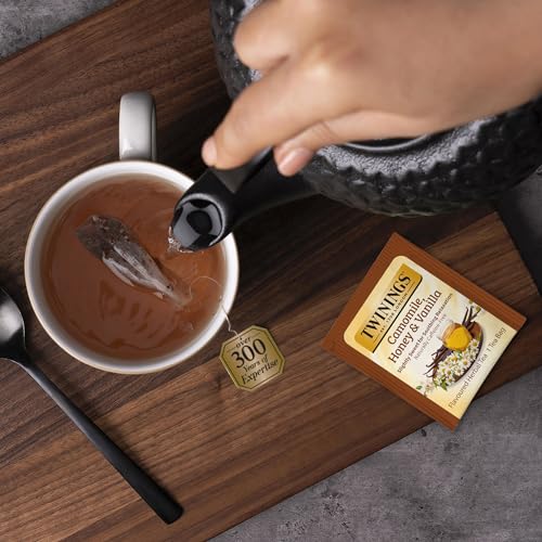 aromatic chamomile and honey infusion