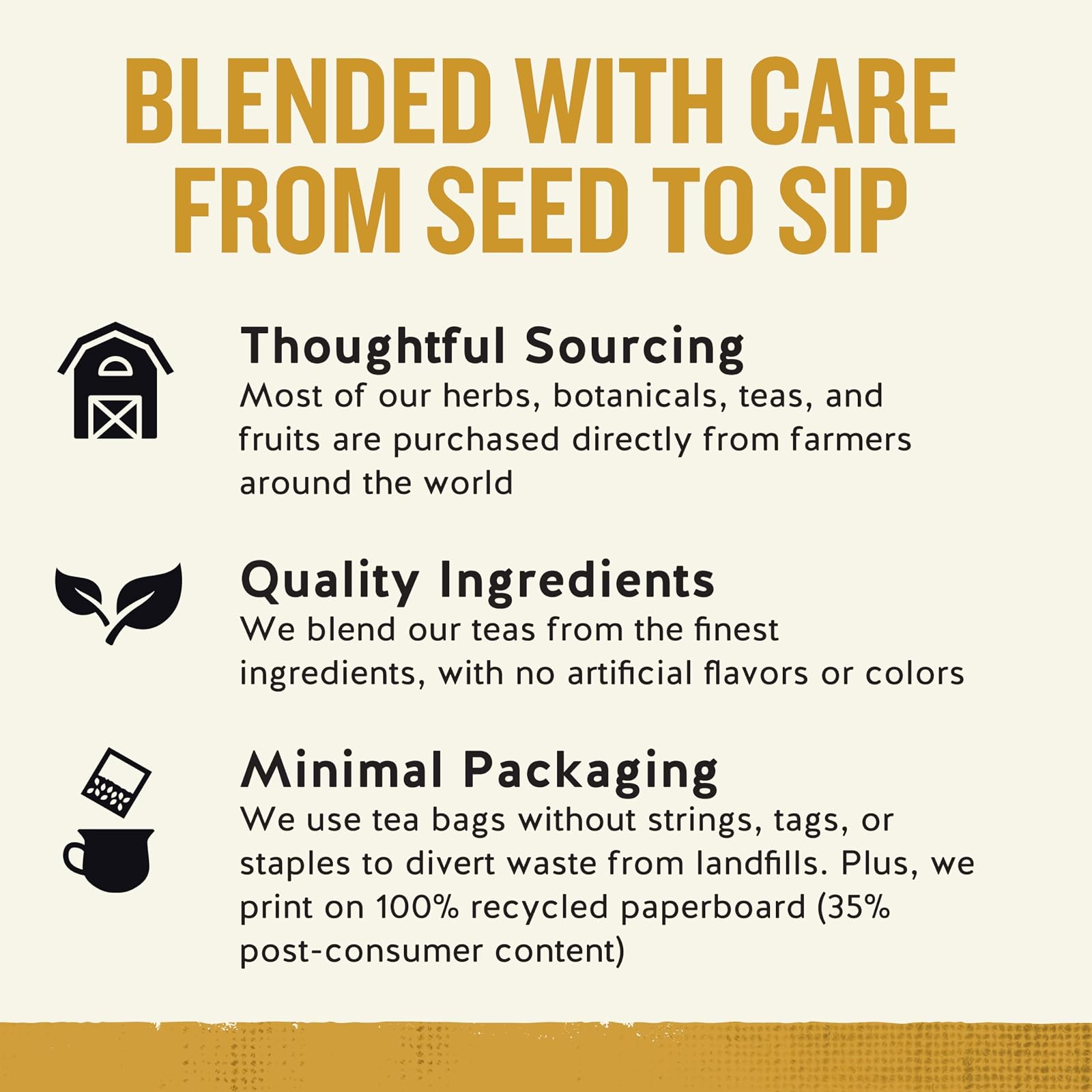 aromatic chamomile tea blend
