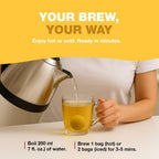 aromatic chamomile tea for calming moments