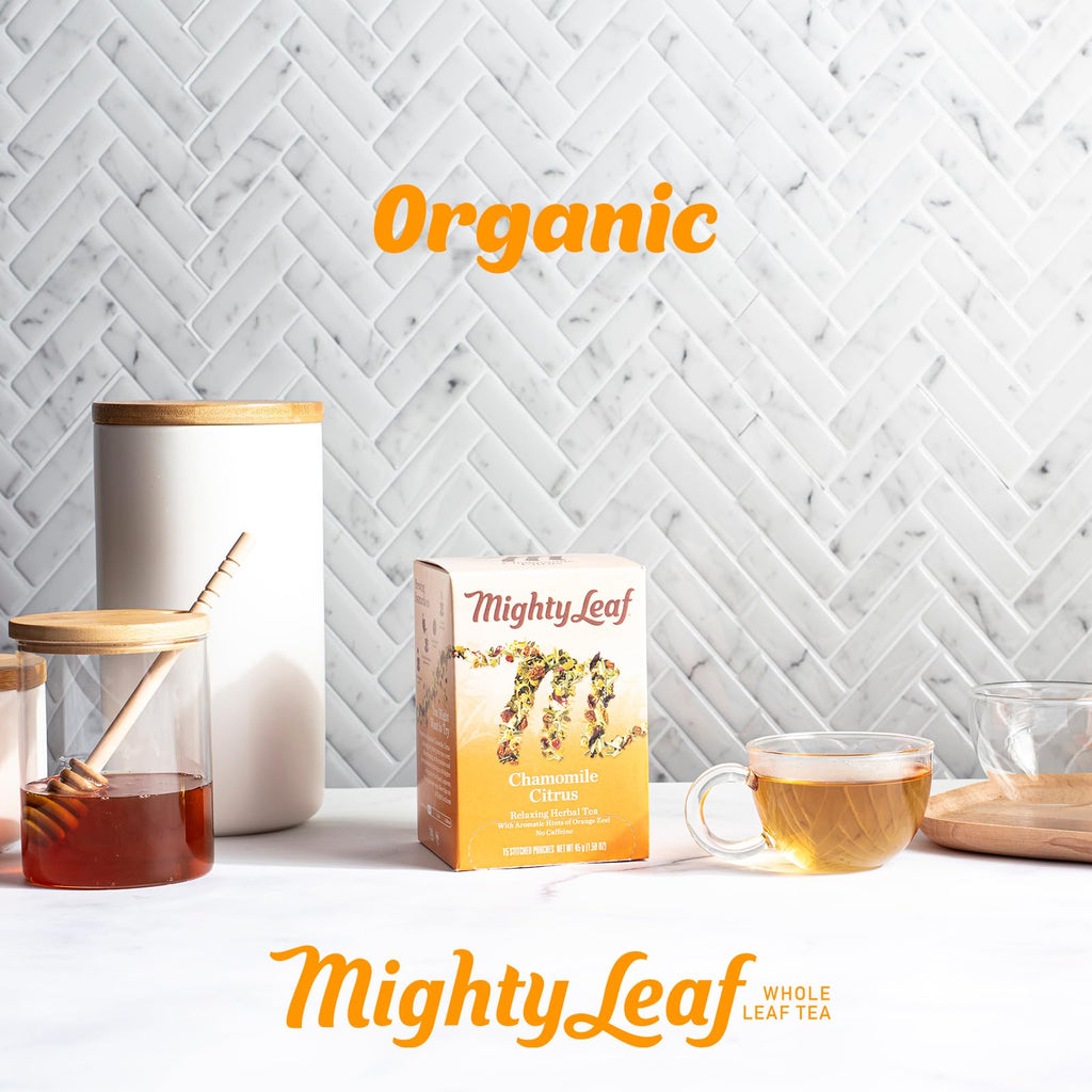 aromatic chamomile tea for relaxation