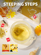 aromatic chamomile tea for stress relief
