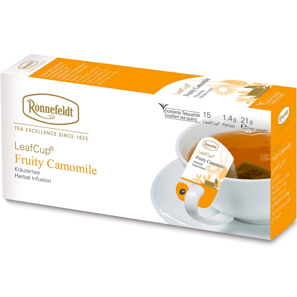 aromatic chamomile tea for wellness