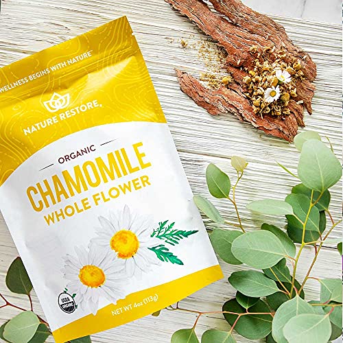 aromatic chamomile tea for wellness