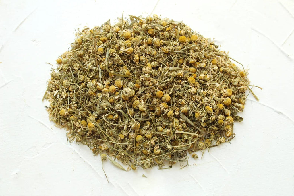 aromatic chamomile tea infusion