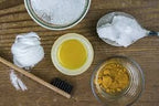 aromatic chamomile tea powder