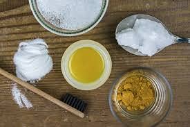 aromatic chamomile tea powder