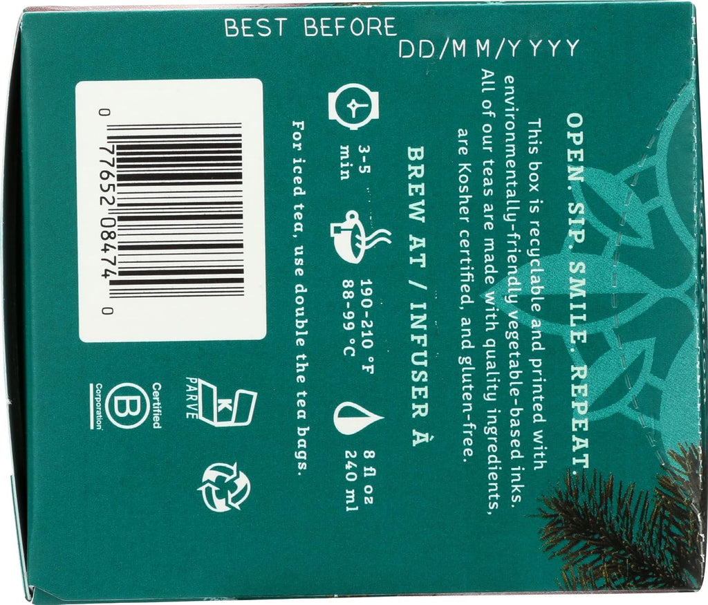 aromatic Christmas Eve tea experience