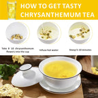aromatic chrysanthemum tea for calming