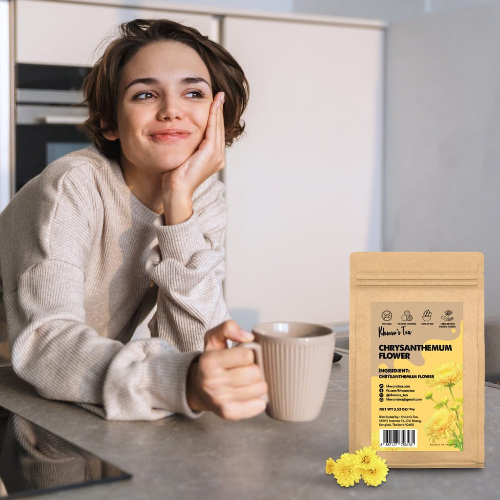 aromatic chrysanthemum tea for calming