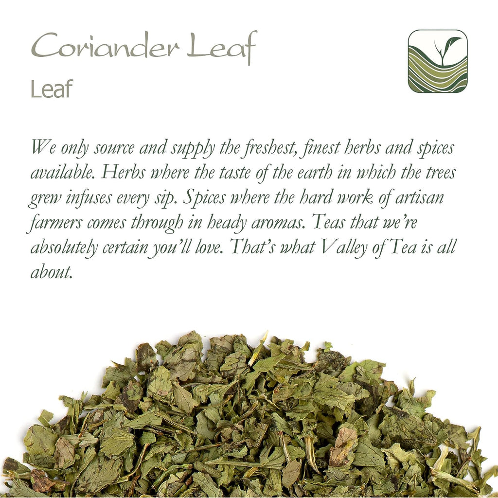 aromatic cilantro for detox tea