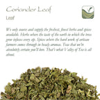 aromatic cilantro for detox tea