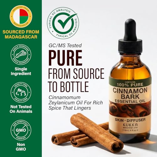 aromatic cinnamon essential oil for wellness
