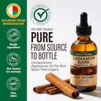 aromatic cinnamon essential oil for wellness