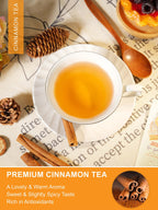 aromatic cinnamon herbal tea bags