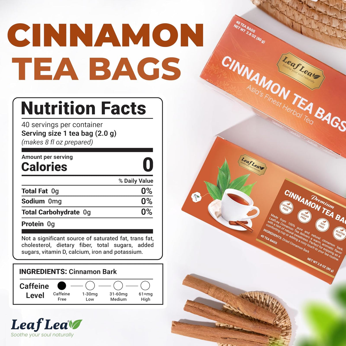 aromatic cinnamon tea for relaxation