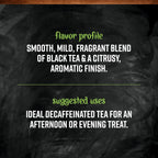 aromatic decaf black tea