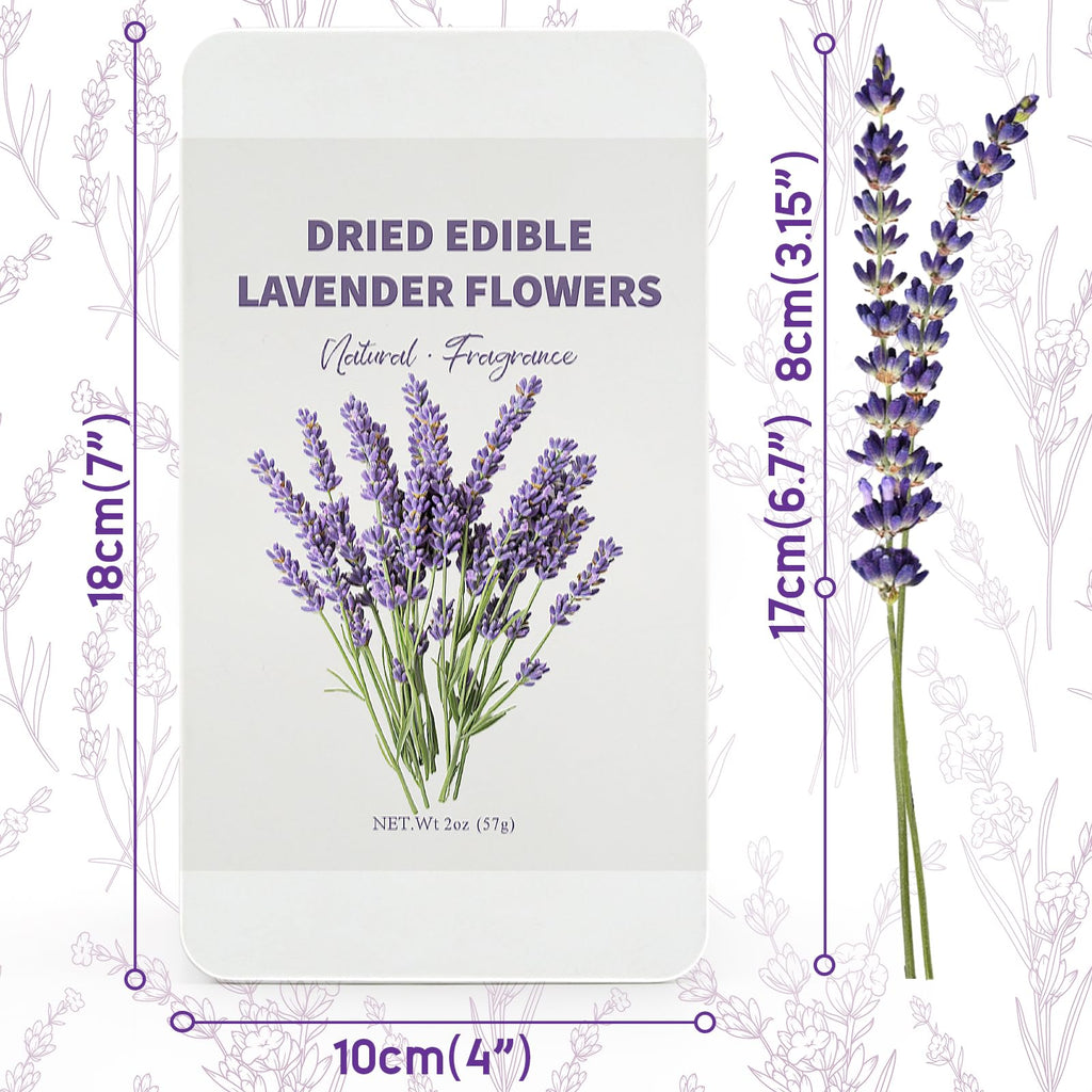 aromatic dried lavender for culinary use