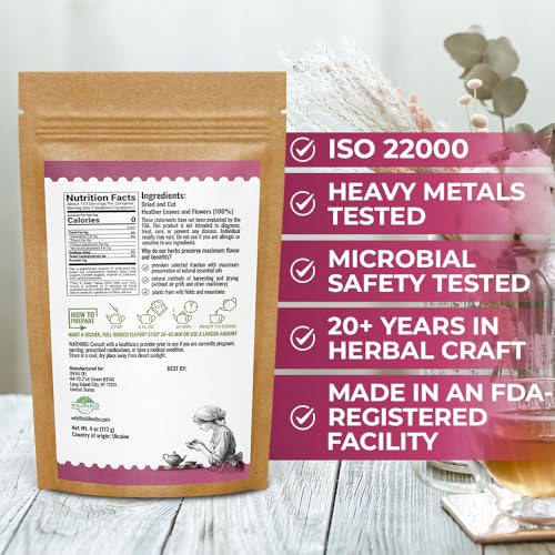 aromatic dried leaves infusion
