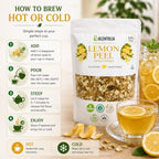 aromatic dried lemon peel for cooking